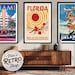 Florida Retro Travel Poster or Canvas Print. Vintage Summer Sun ...