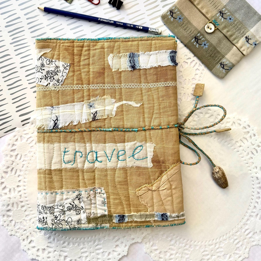 Custom Traveler's Notebook Cover Personalized Cloth Eco Friendly Field ...