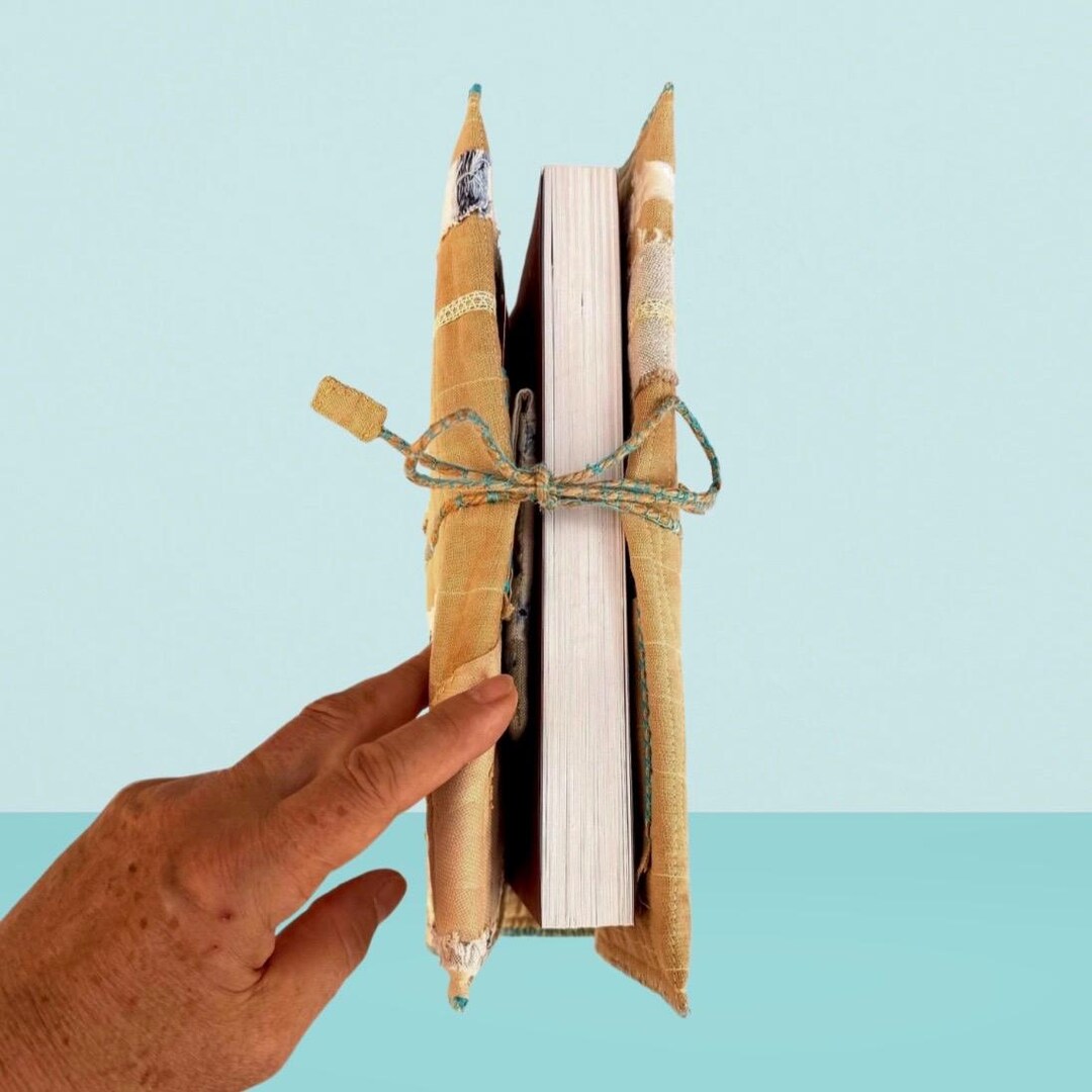 Cloth Book Cover Jacket Hardcover Textbook Traveler's Fabric Dust ...