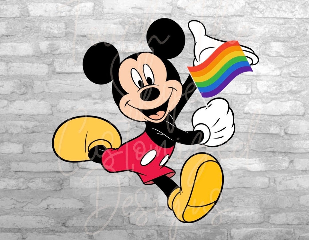 Mickey Pride PNG Design for Sublimation, DTF Transfers, Etc. - Etsy
