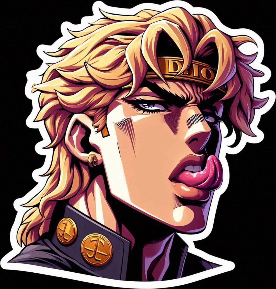 Jojo dio Brando in Lust and Pregnant Funny Stickers 5 - Etsy