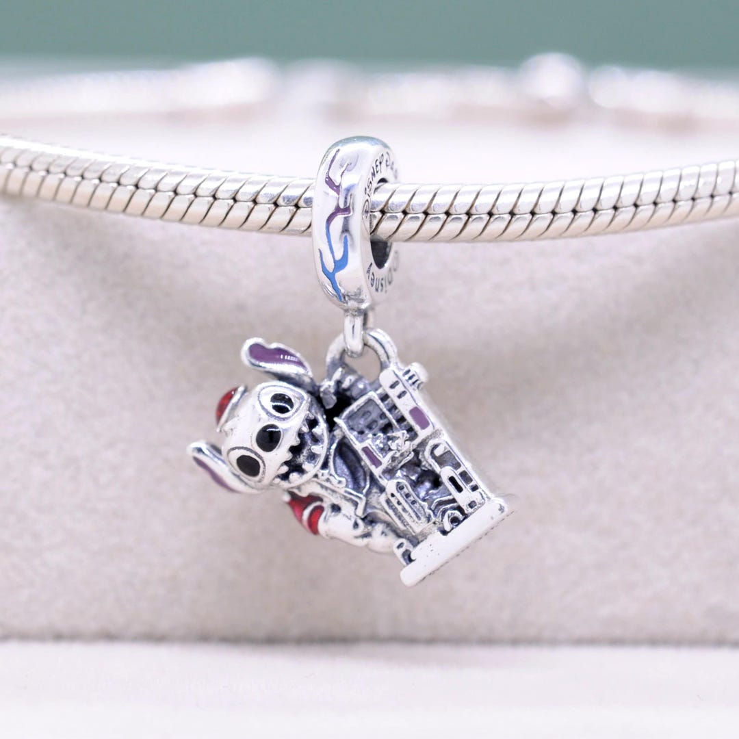 Sterling Silver Stitch Tower of Terror Hollywood Studios Dangle Charm ...