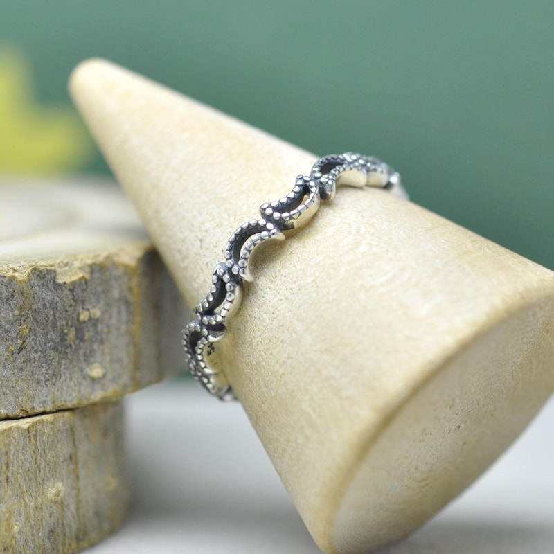 Pandora Crescent Rings - Etsy