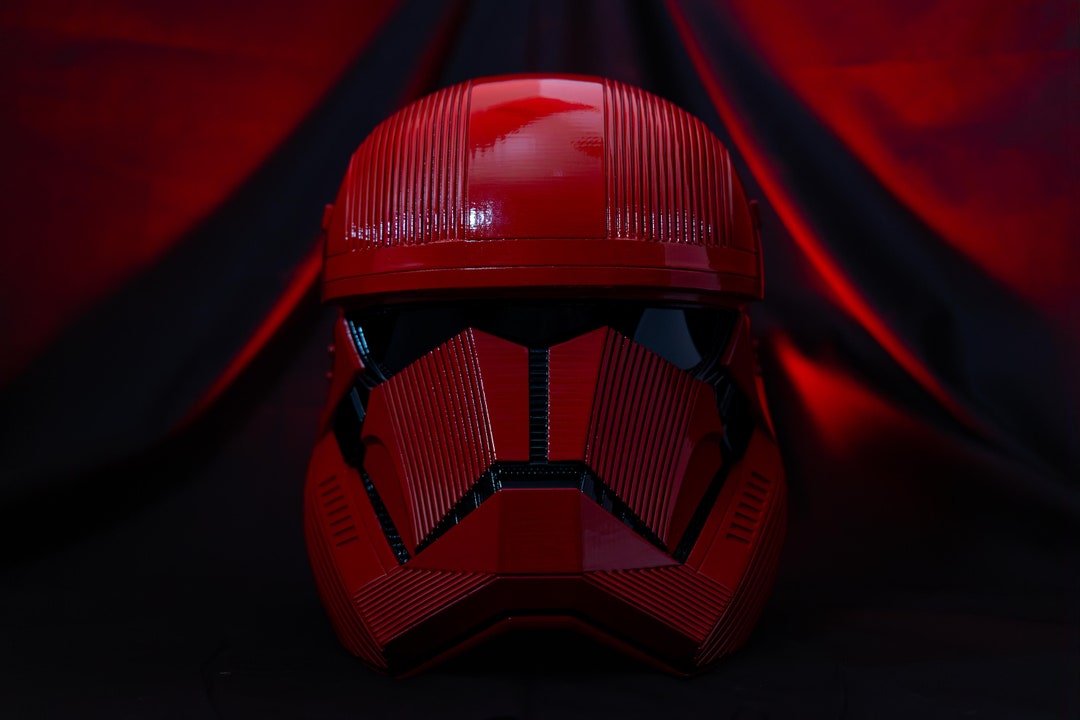 3D Printed Sith Trooper Helmet: Wearable Star Wars Cosplay - Etsy