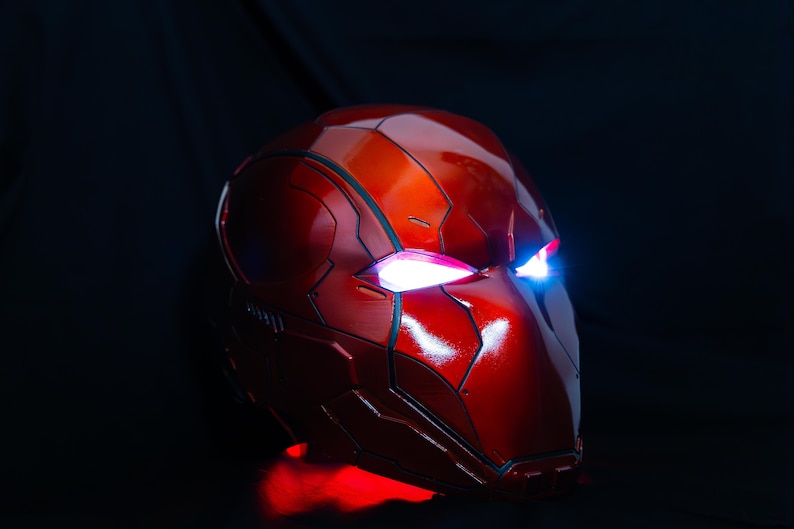 Red Hood Helmet Cosplay Mask – Wearable Red Hood Helmet, DC Cosplay ...