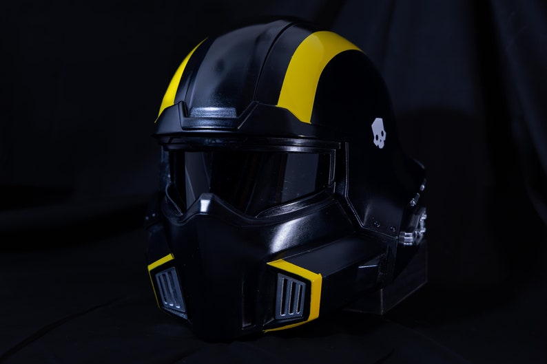 Helldivers 2 Helmet – Wearable Sci-fi Armor Mask, Futuristic Cosplay ...