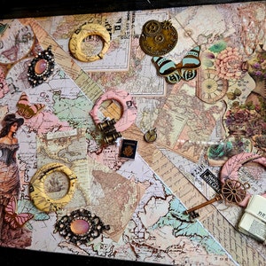 Maps Shadow Box - Etsy