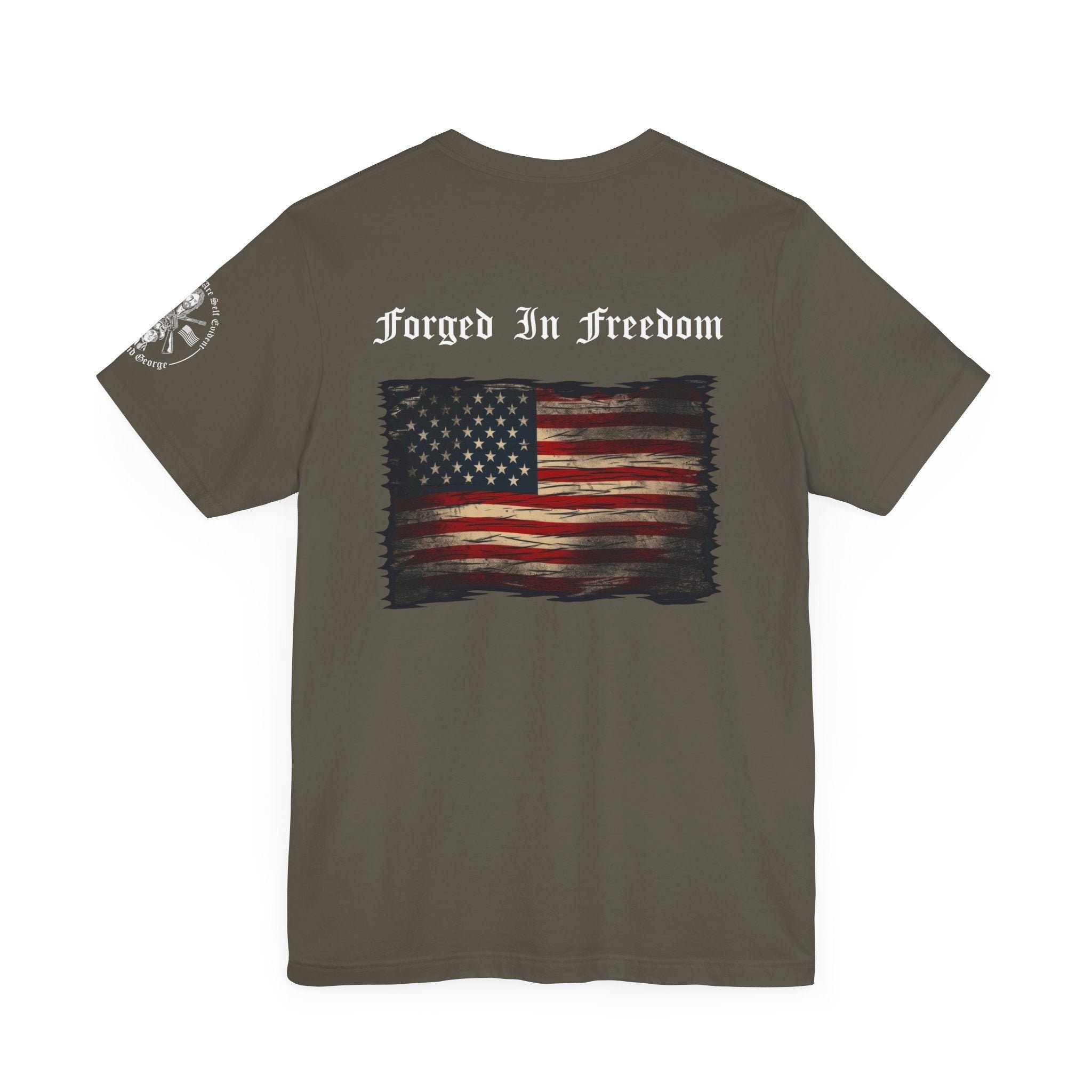 Men's American Flag Tee - Etsy