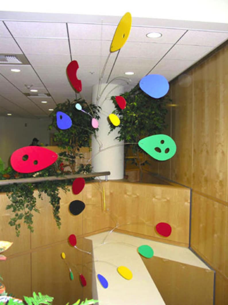 8' Megamo Mobile XXL Modern Art Mobile Hanging Corporate Office Mall or ...