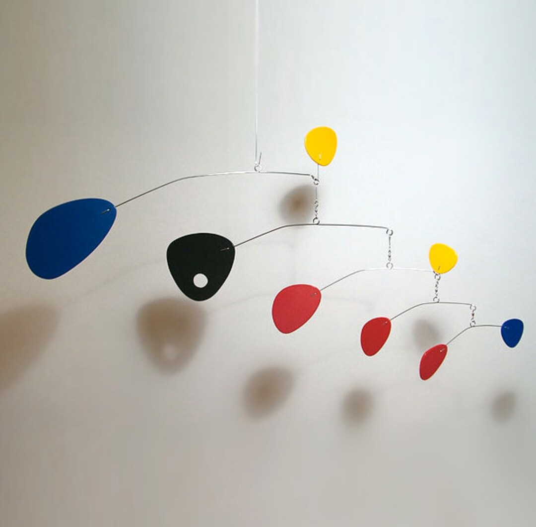 Modern S Hanging Mobile Art Sculpture Modernist by Julie Frith Small ...