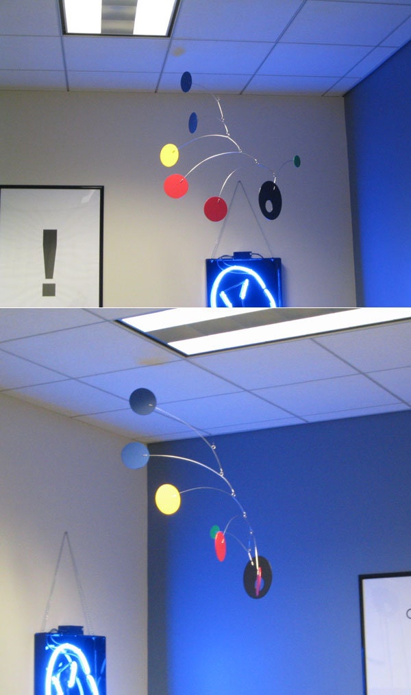 Art Mobile I-mod ML Hanging Home Decor Custom Colors Modern | Etsy