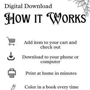 Book Tracker Book Mark Digital Download - Etsy