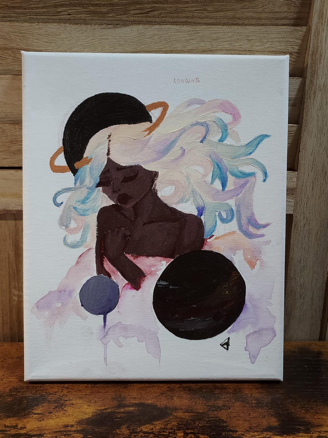 Colors of Cosmo and Human Wonder by Shania Wall Decor on Canvas Acrylic ...