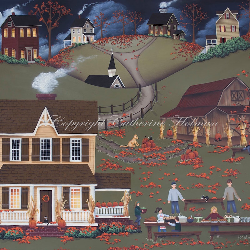 Farm Folk Art - Etsy