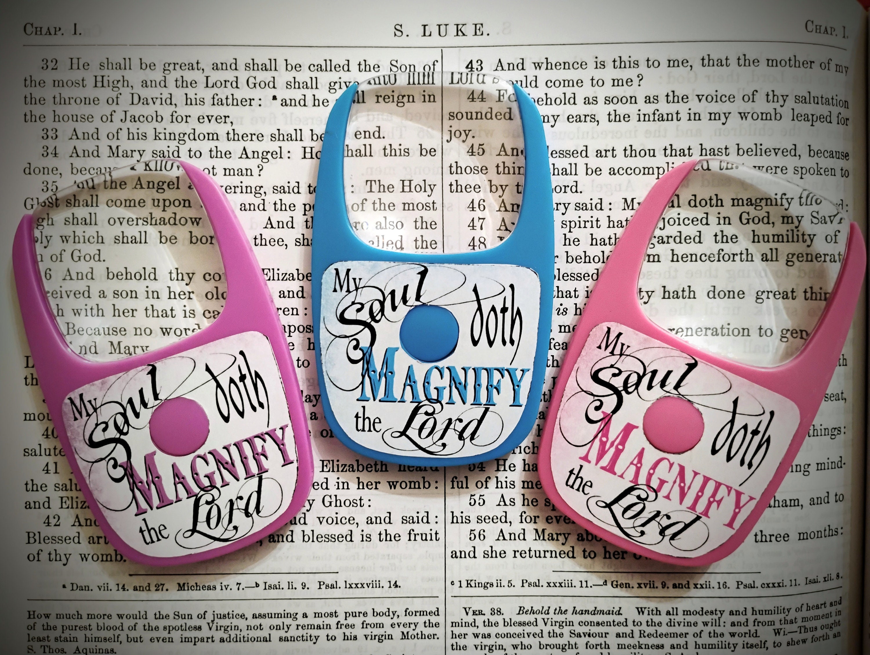 Magnify the Lord Magnifier Light / Pocket/purse Size Mini Magnifying ...