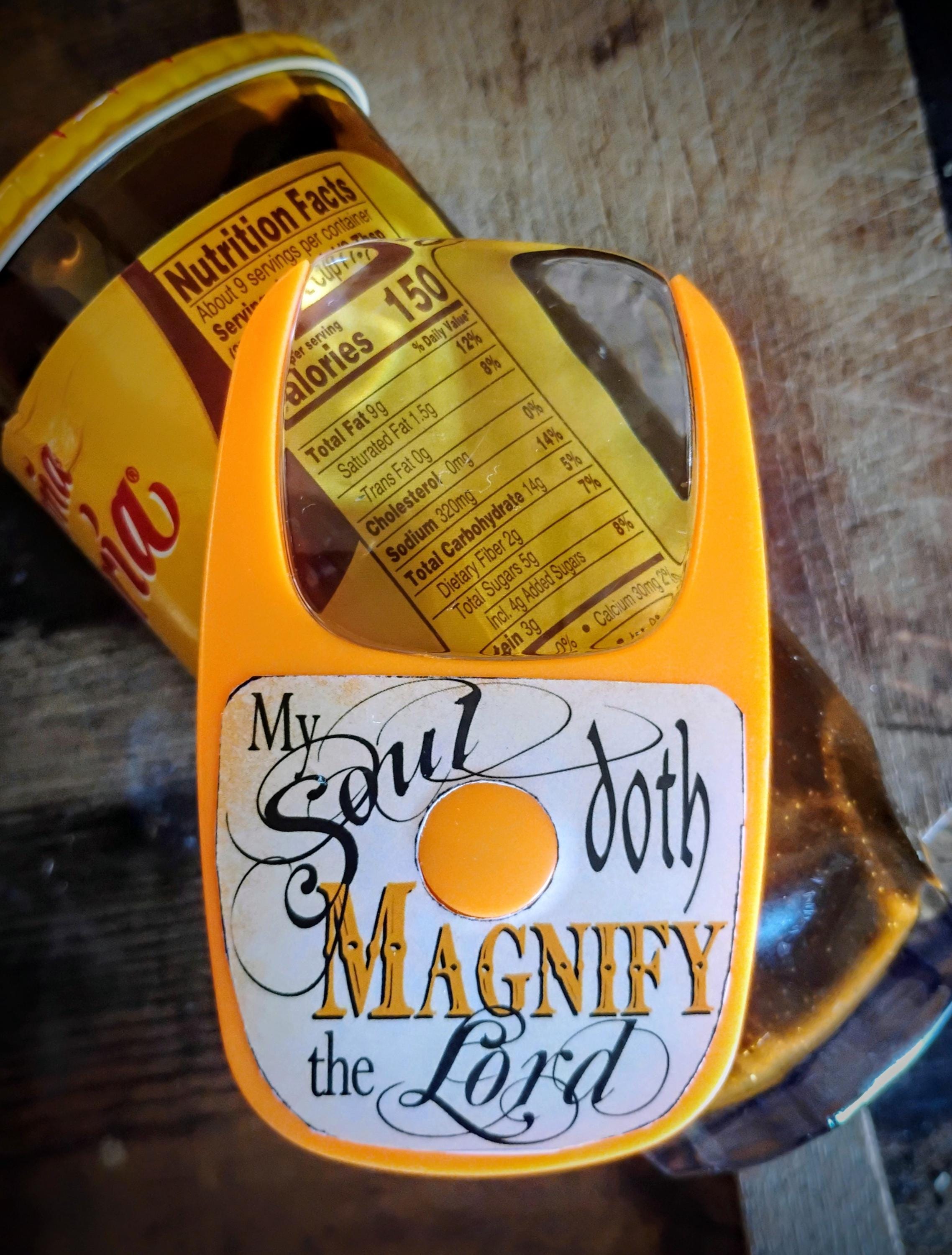 Magnify the Lord Magnifier Light / Pocket/purse Size Mini Magnifying ...