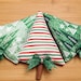 Christmas Tree Ornaments, Green Primitive Bowl Fillers, Handmade ...