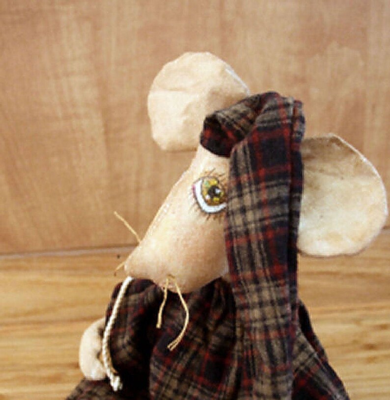 Sweet Christmas Mouse Sewing Pattern, Winter Decoration, PDF, Instant ...