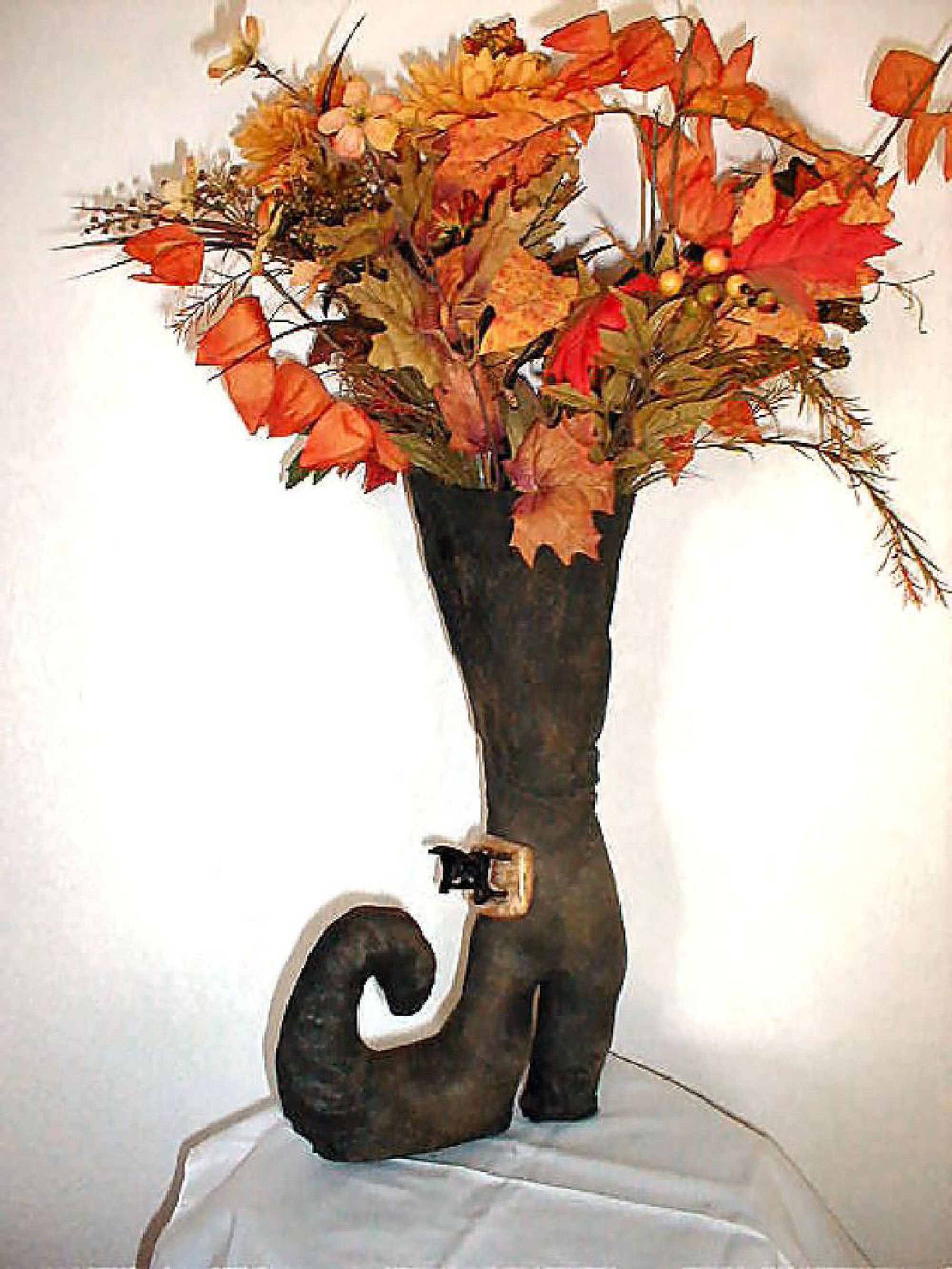 Large Witch Boot Sewing Pattern - Easy DIY, Halloween Door Hanger - Etsy