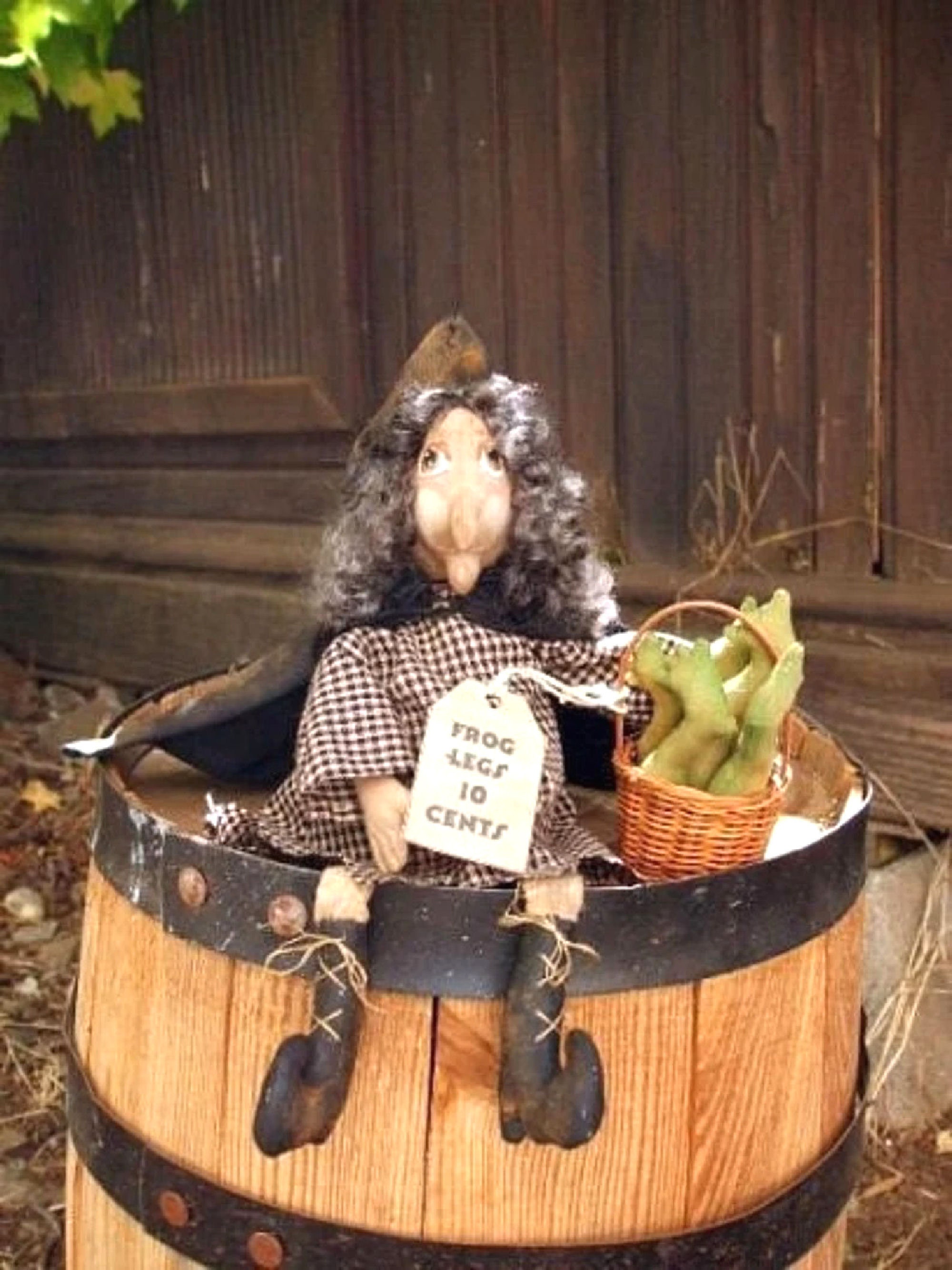 Create Your Own Witch With Frog Legs - Halloween Sewing PDF Pattern - Etsy