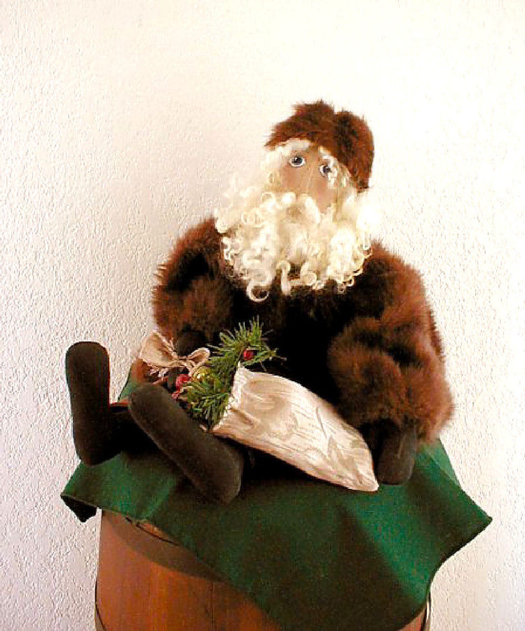 Handmade Santa Claus Sewing Tutorial - Primitive Doll E Pattern PDF - Etsy