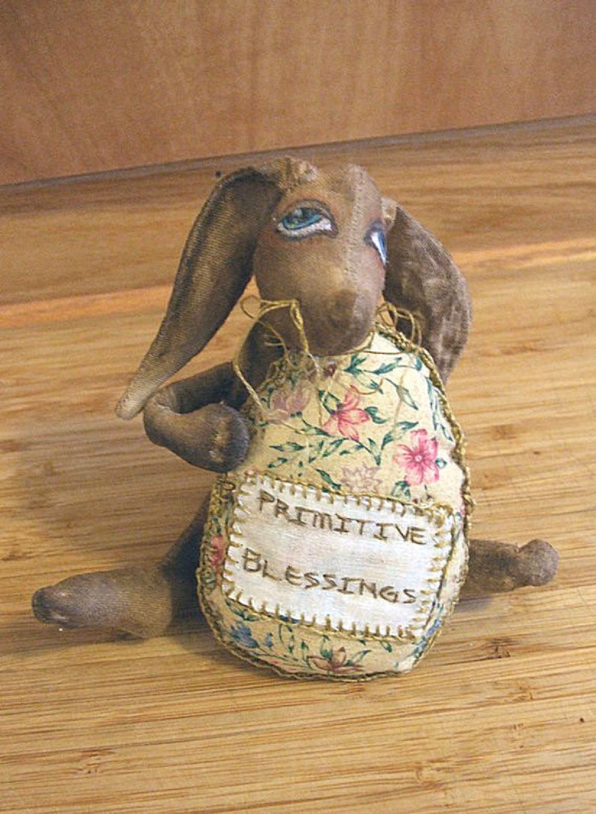 Easter Bunny Sewing Pattern / Primitive Easter Rabbit / Easter | Etsy