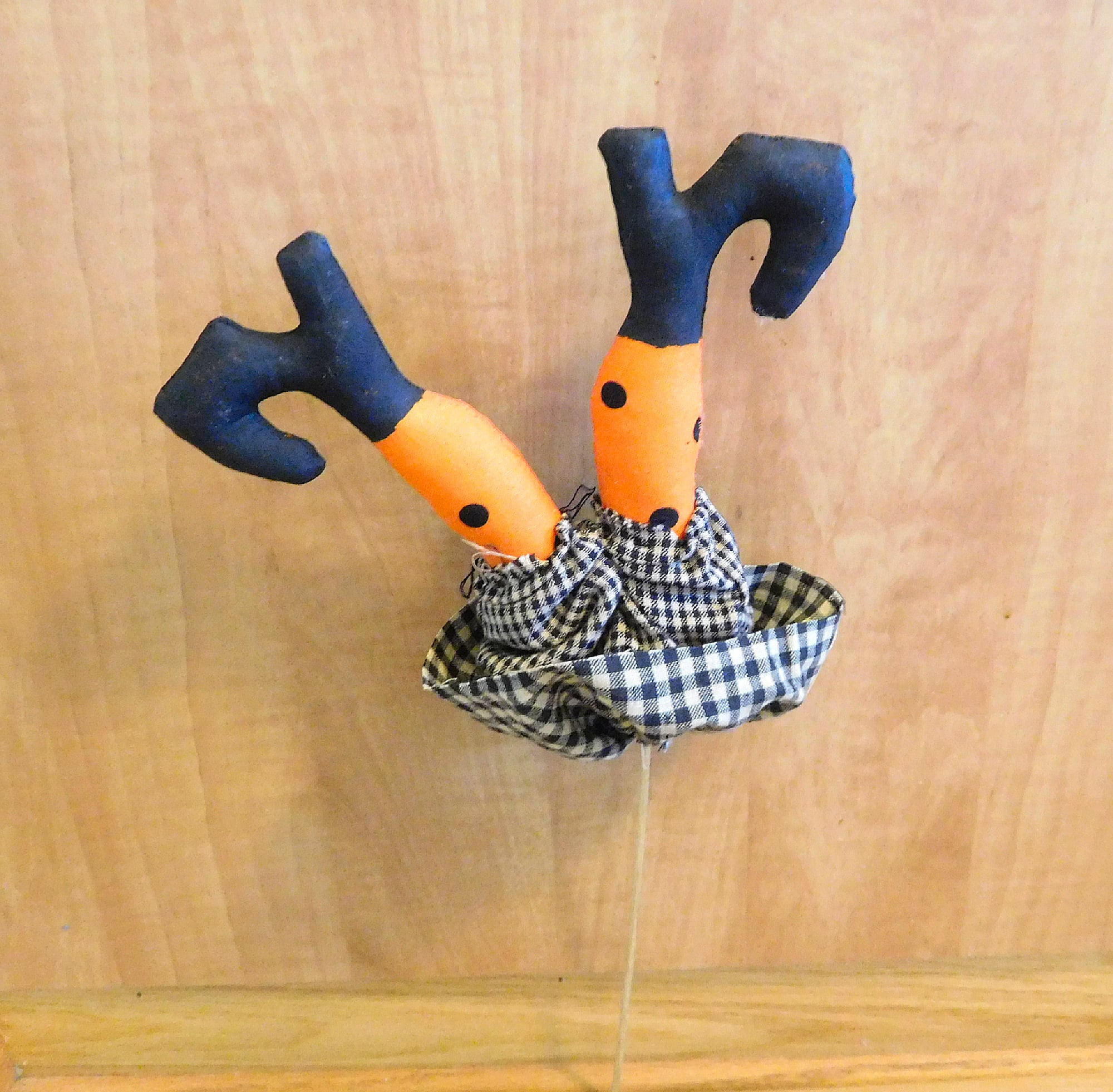 Spooky DIY: Halloween Witch Legs & Pumpkin Sewing Patterns, Instant ...