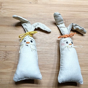 Adorable Easter Bunny DIY Set, Instant Download, Spring Decor Sewing ...