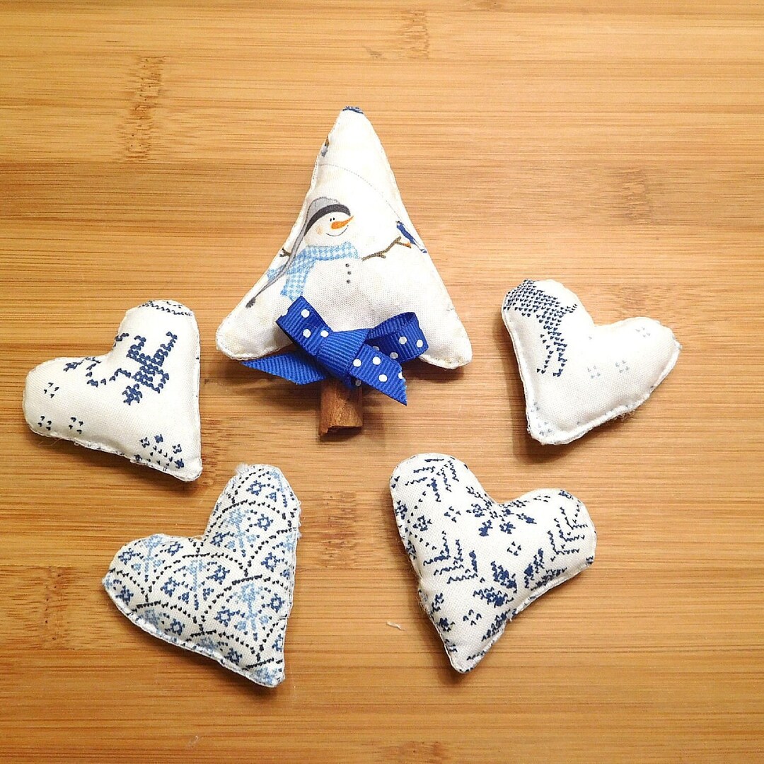 Winter Wonderland Tree Decor Set, Delightful Scandinavian Handmade ...