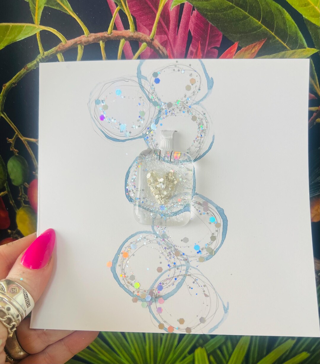 Fused Glass Bubble Gift Card,all Occasions,gift for Her,gift for Him ...