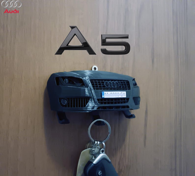 AUDI Keyholder: A38L, A4B5, A4B7, A4B8, A5. Wall-mounted Key Holder ...