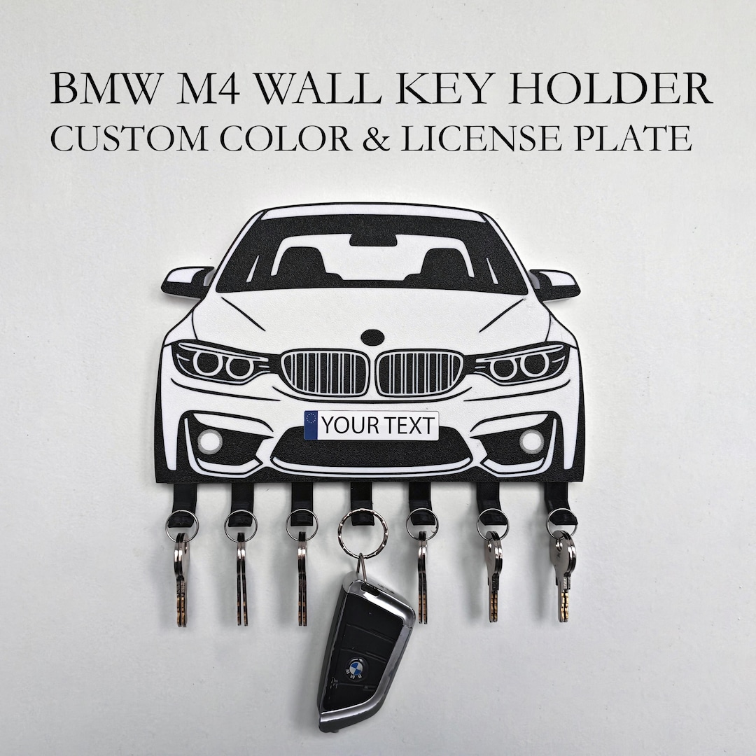 BMW M4 F82 Key Holder-hanger-key Rack-keychain-custom Color ...
