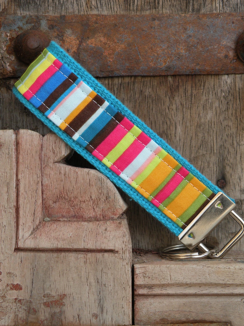 READY TO Ship-beautiful Key Fob/keychain/wristlet-multi - Etsy