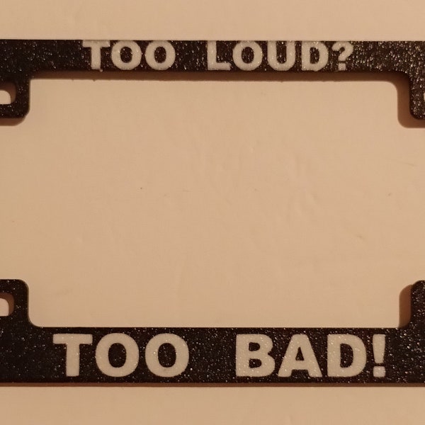 Funny License Frame - Etsy