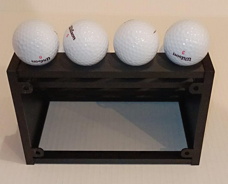 16 Golf Ball Display Stand. Table or Wall Mount. (balls Pictured Not ...