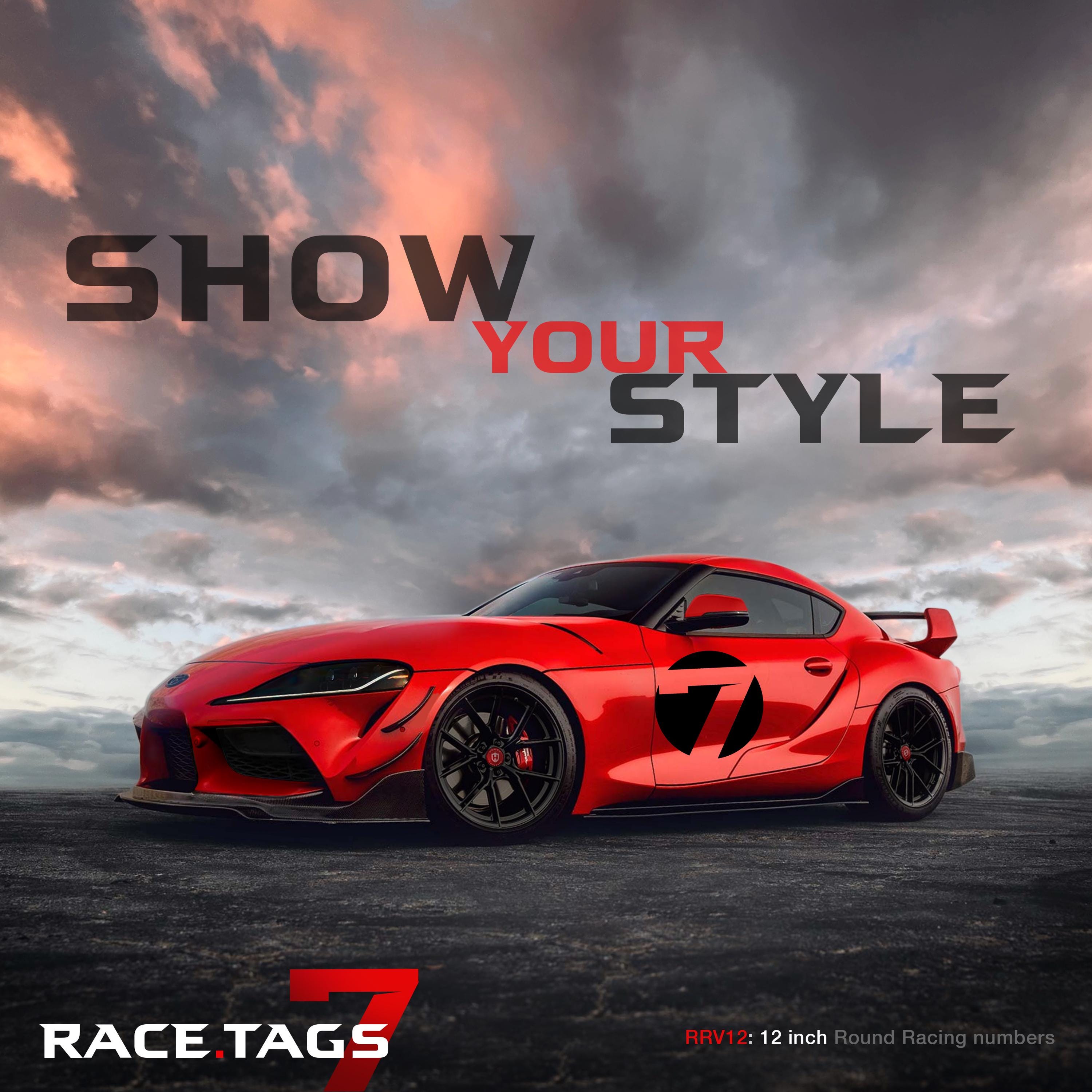 Custom Racing Number Plates for the Track or Autocross - Etsy