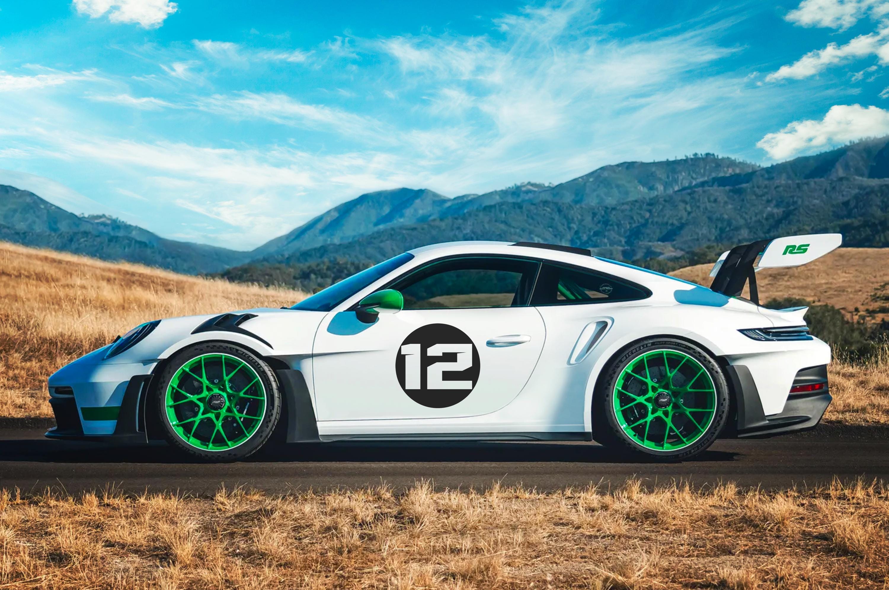 Custom Racing Number Plates for the Track or Autocross - Etsy