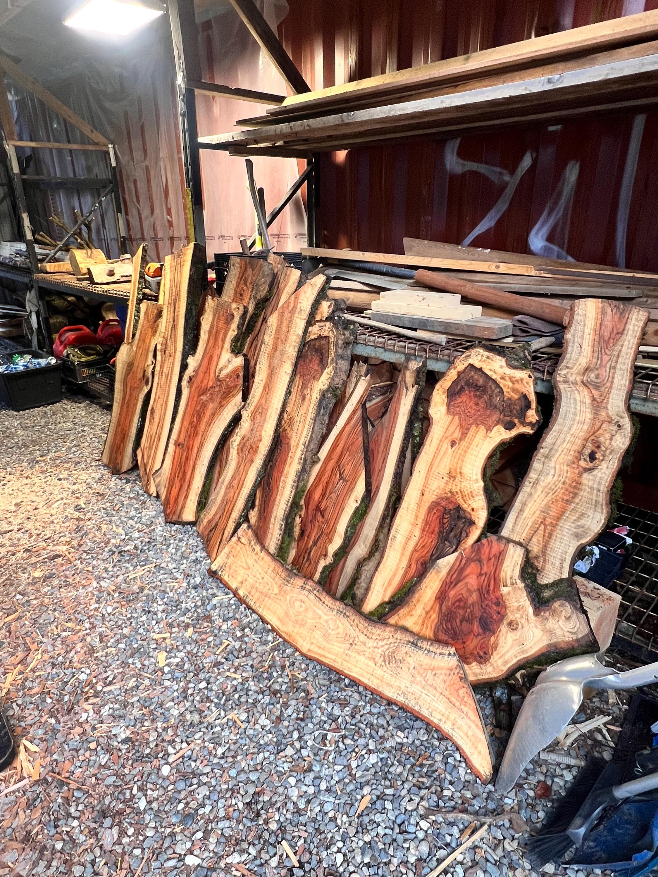 Live Edge Wood Maple Planks, Boards - Etsy