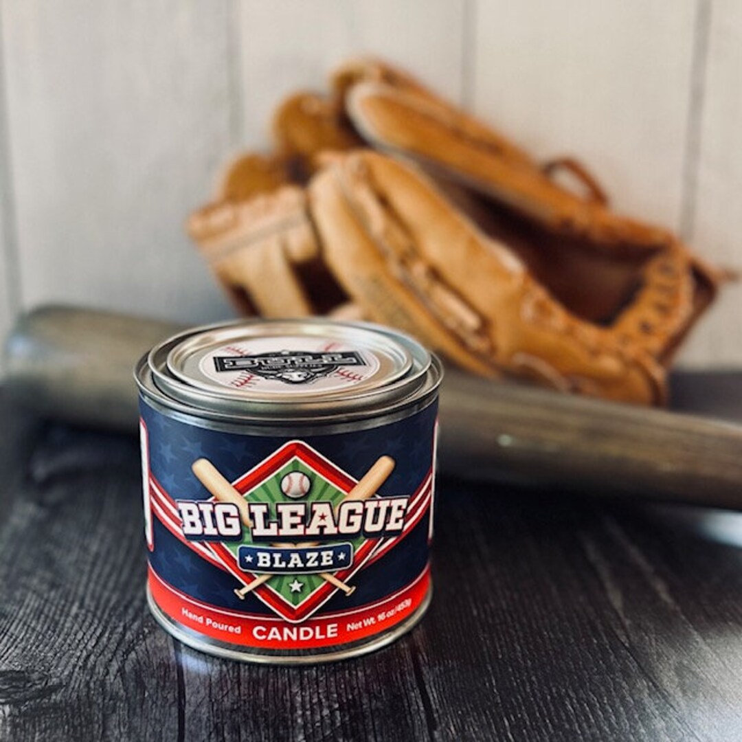 1 Lb. Baseball-themed Candle, Made for the Baseball Enthusiast - Etsy