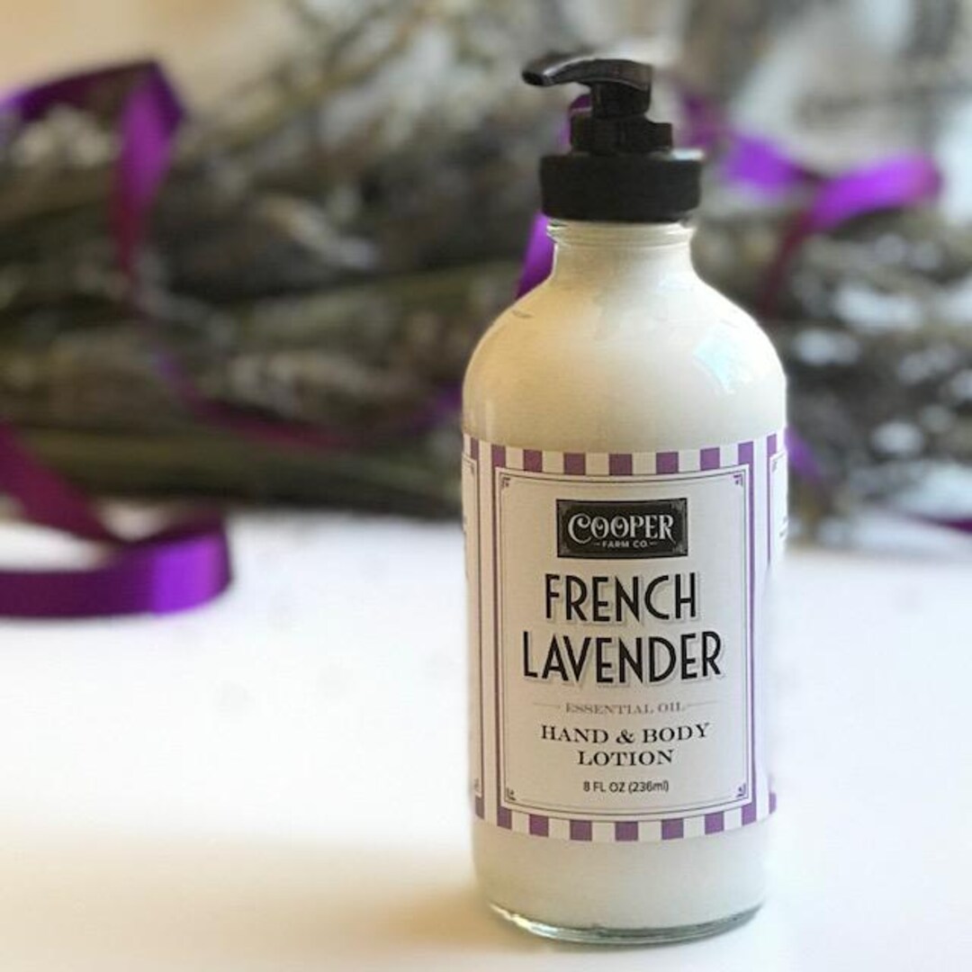 French Lavender Essential Oil Hand & Body Lotion - Etsy