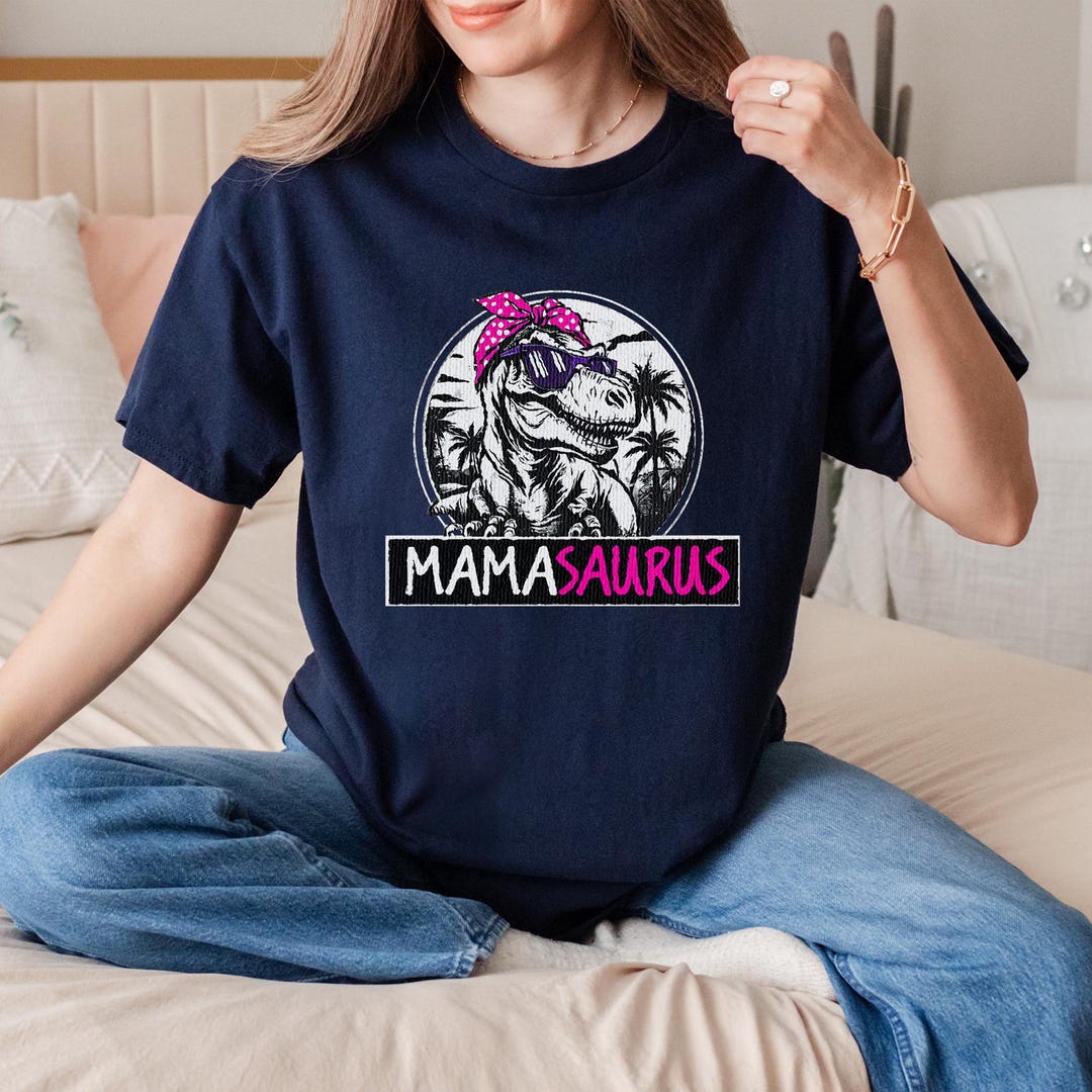 Mamasaurus T-rex Shirt, Funny Dinosaur Mom Tee, Cute Mother's Day Gift ...