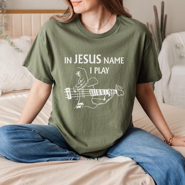 In Jesus Name I Play - Etsy