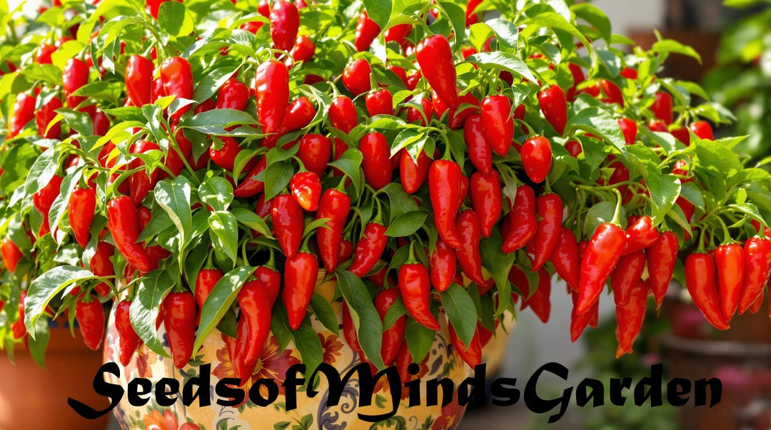 Inca Red Drop Pepper Seeds - Etsy