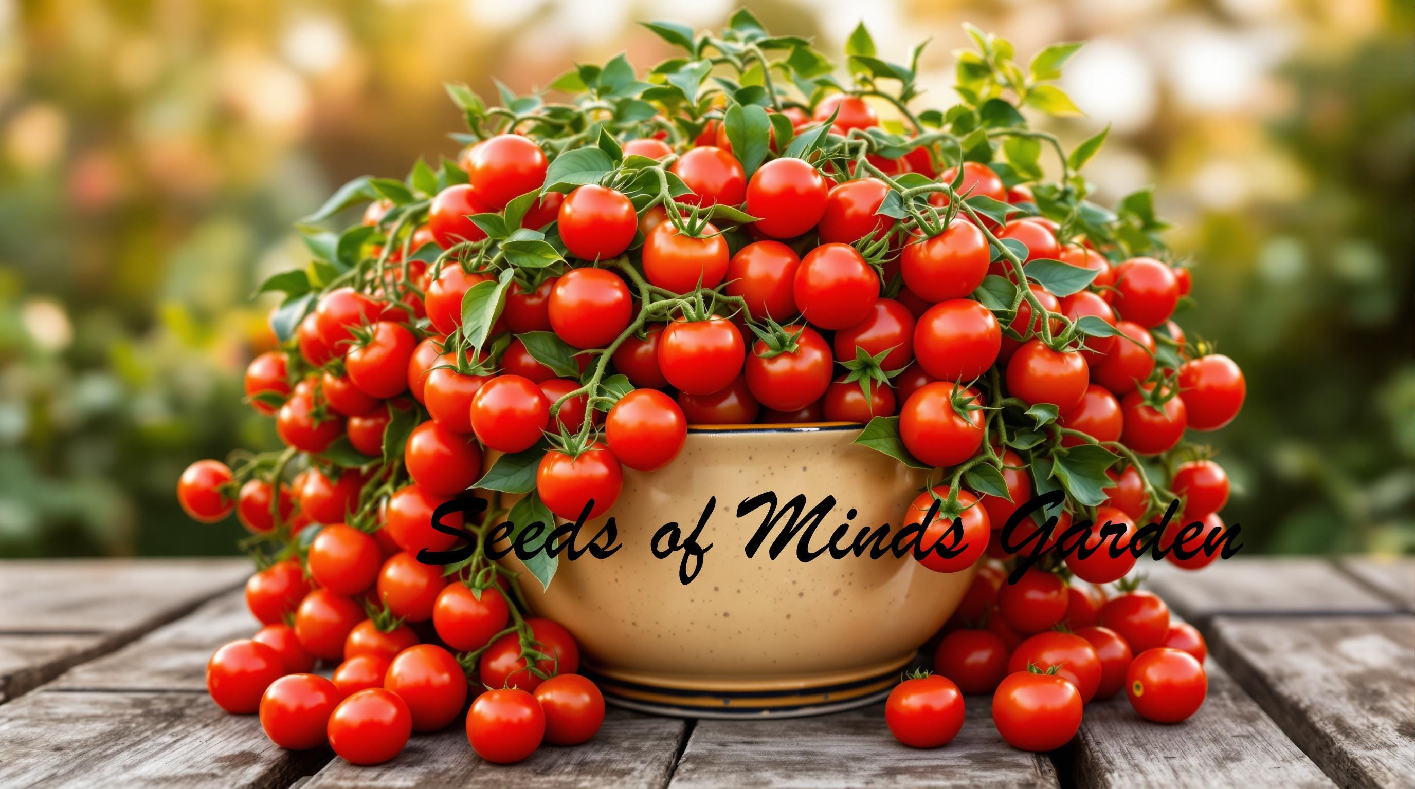 Red Robin Tomato Seeds | Organic | Micro-dwarf | Heirloom - Etsy