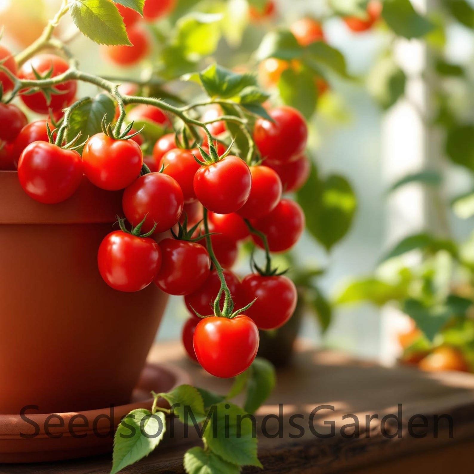 House Micro Dwarf Tomato – Compact Cherry Tomatoes for Indoor, Balcony ...