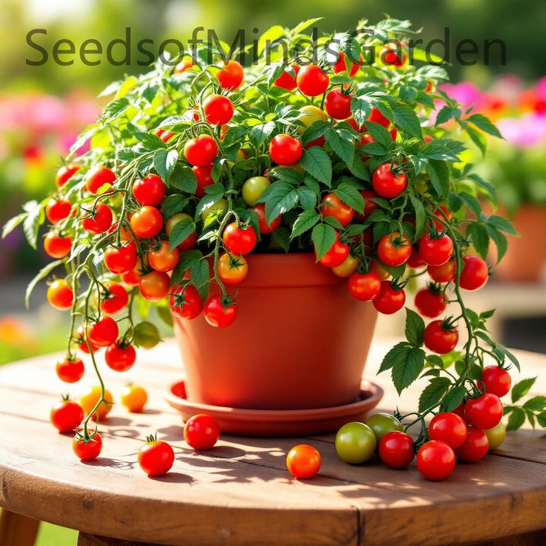 Tiny Tim Micro Dwarf Tomato Seeds - Etsy