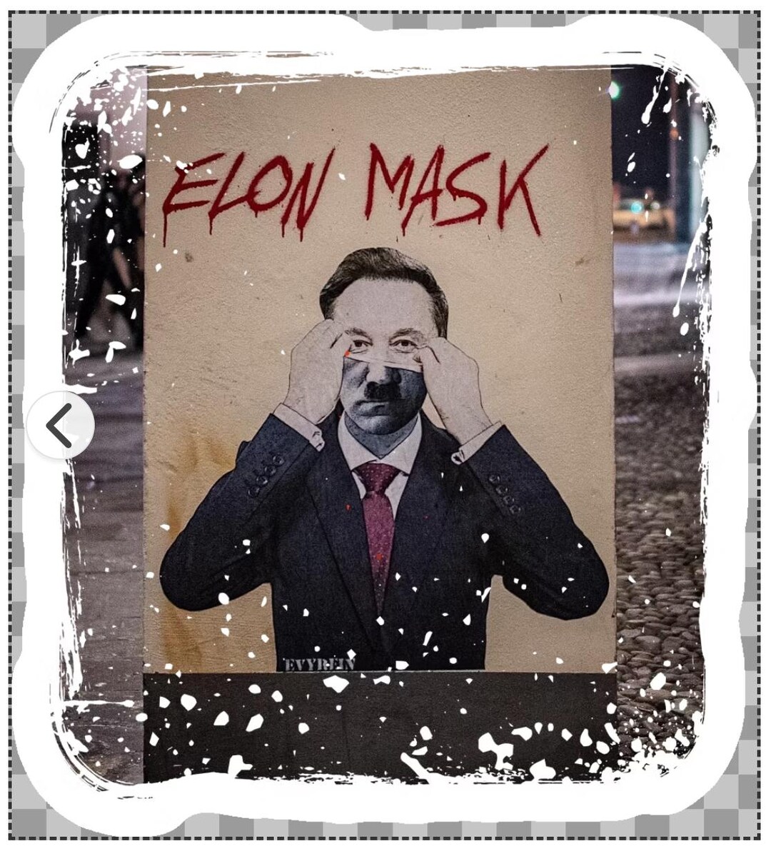Elon Mask Graffiti Distressed Sticker - Etsy