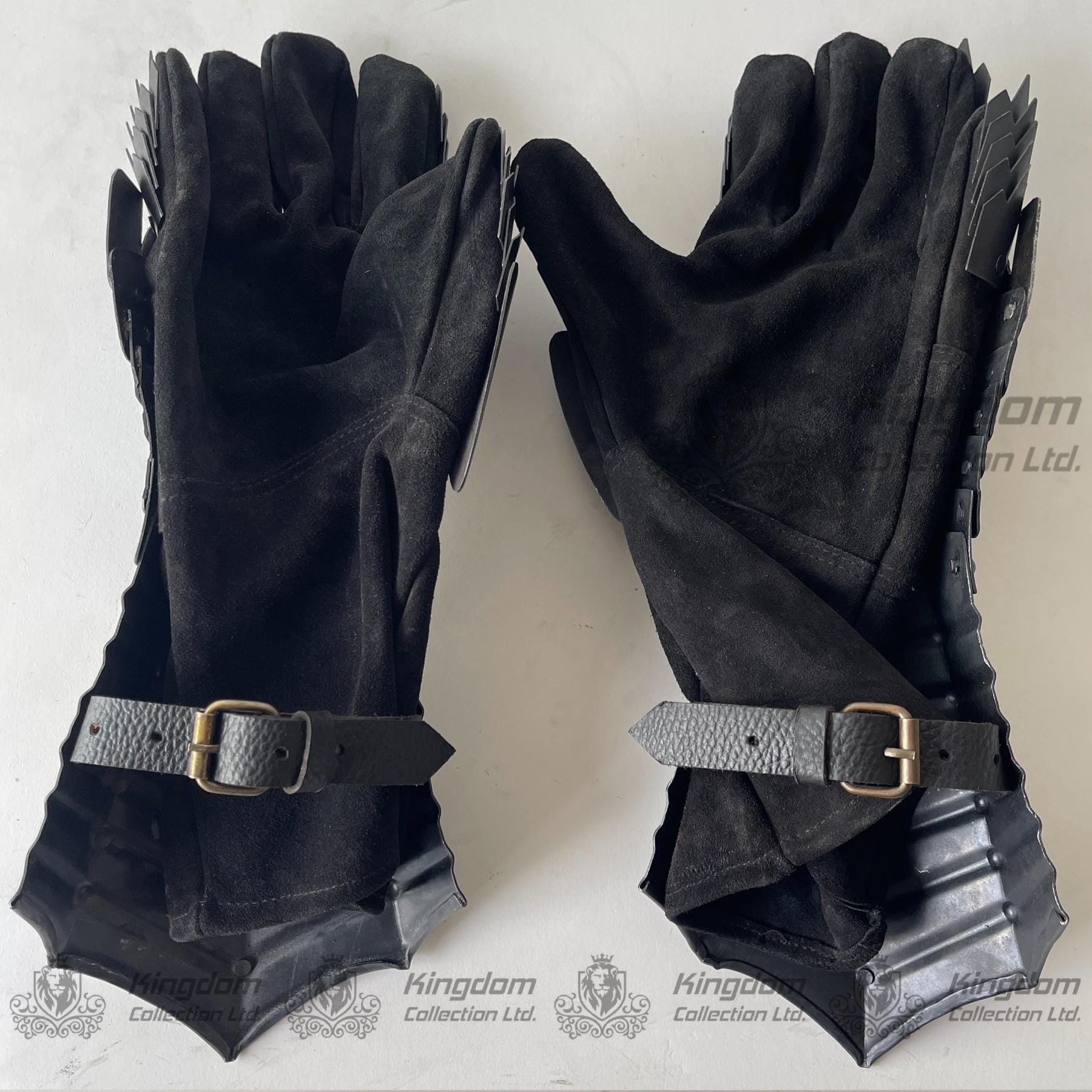 Ringwraith Nazgûl Gauntlets Black Gauntlets Steel Medieval Armor Gloves ...