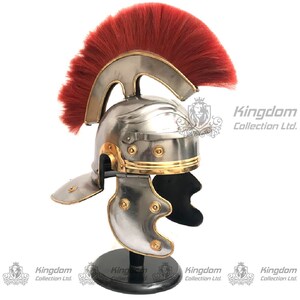 Roman Centurion Helmet Roman Design Engraved Helmet With Free Wooden ...