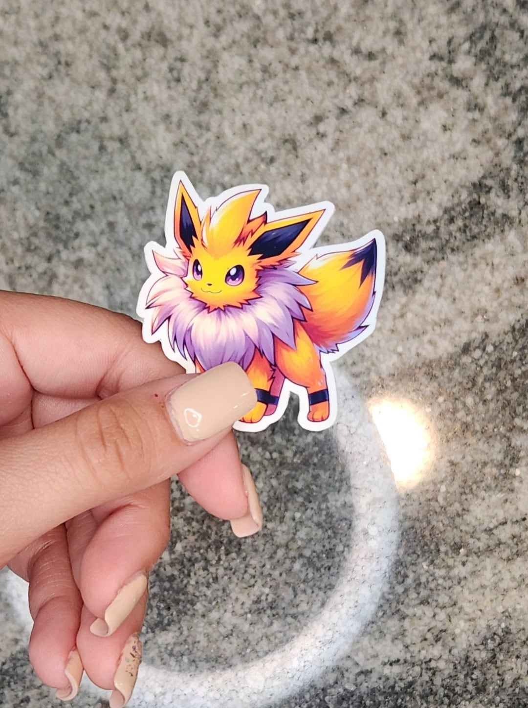 Jolteon, Pokemon, Vinyl Waterproof Sticker - Etsy